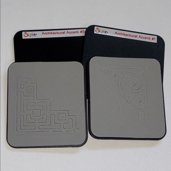 Sizzix | Office | Sizzix Architectural Corner Die Set In Gray And Black ...